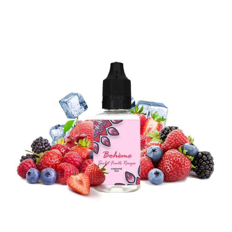 SORBET FRUITS ROUGES 30ML - BOHÈME 30ML - NemAroma.dk