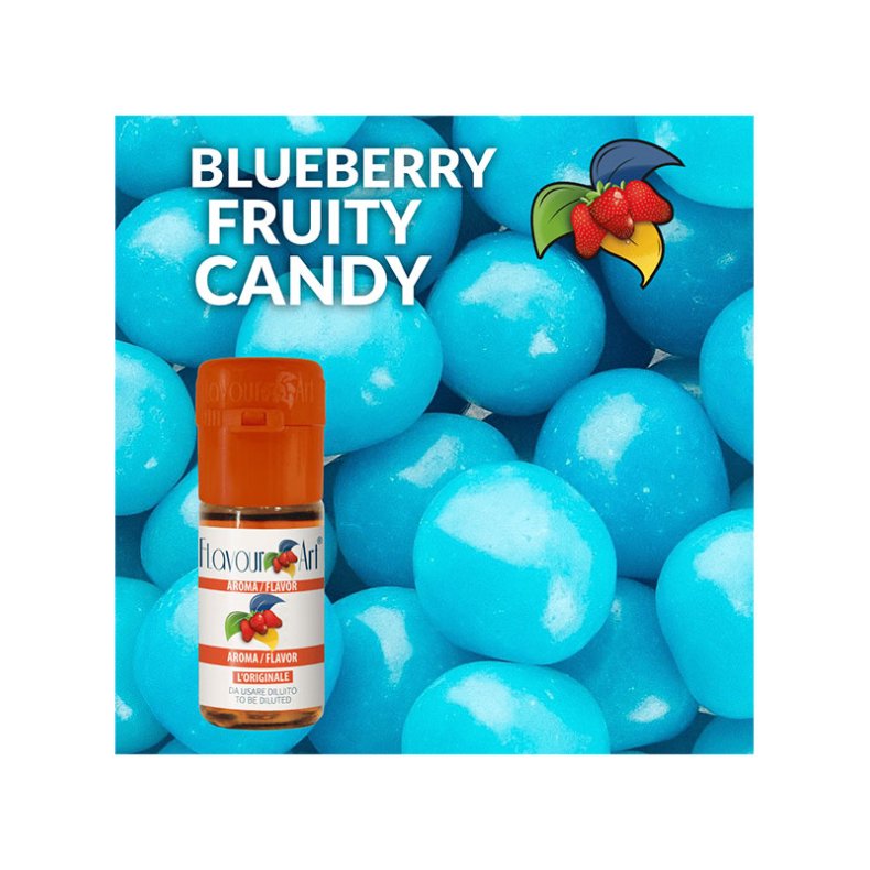 Blueberry fruity candy - FlavourArt aroma 10-100ML - NemAroma.dk