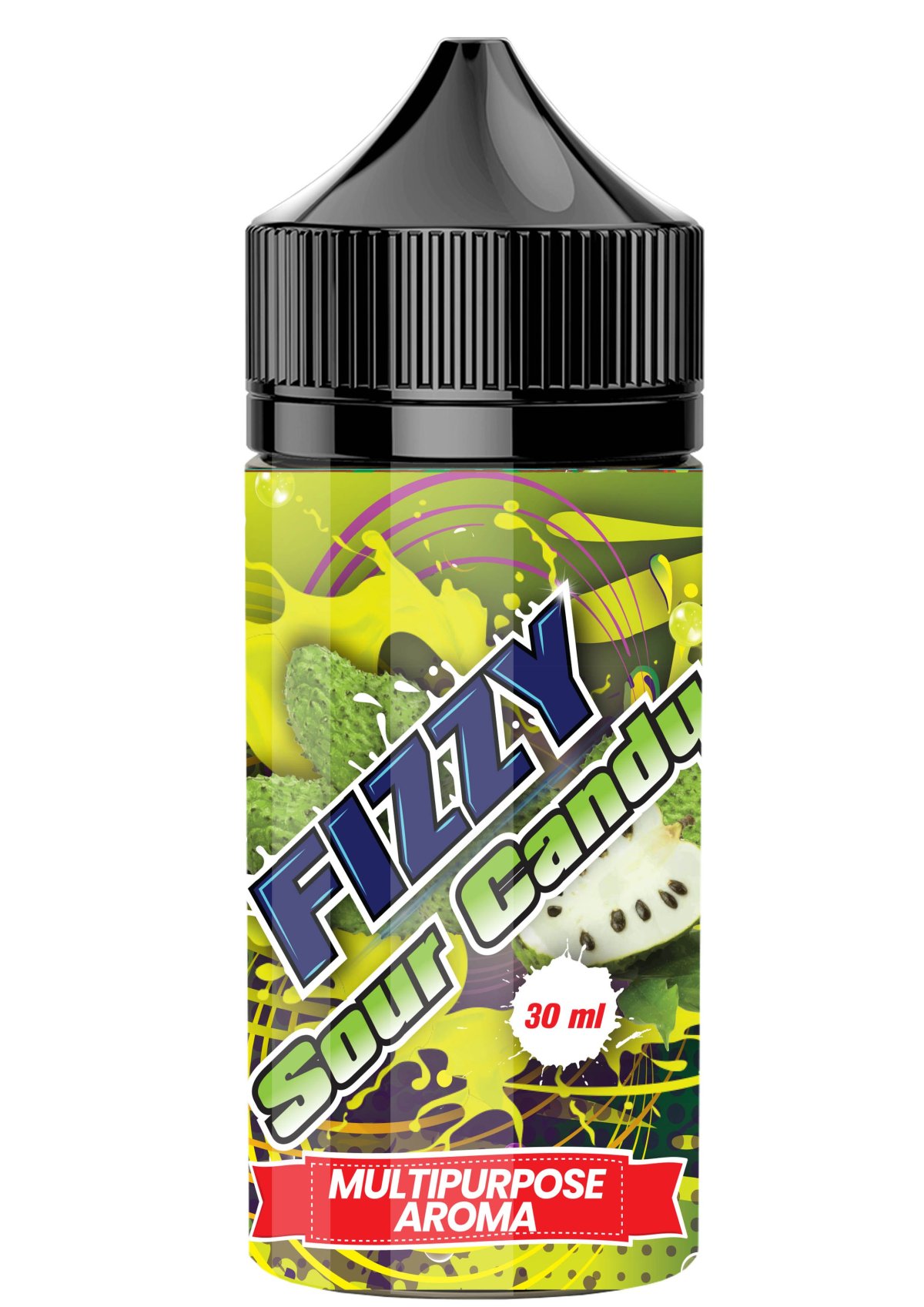 Fizzy Sour Candy - Fizzy aroma 30ML - NemAroma.dk